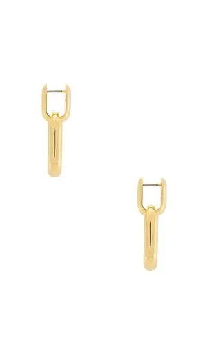 Jenny Bird Puffy Detachable Link Earrings In Metallic