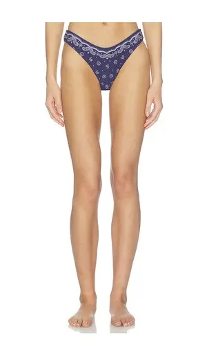Devon Windsor Larissa Bikini Bottom In Navy - Harbour