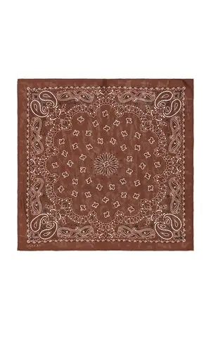 The Great. The Silk Bandana In Brown