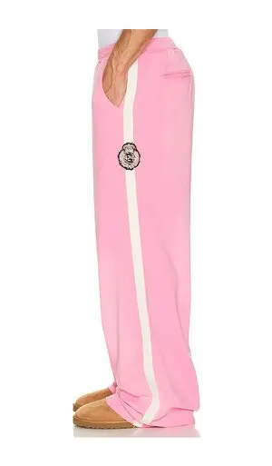 424 Stripped Ripped Sweatpants In Pink