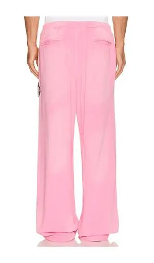 424 Stripped Ripped Sweatpants In Pink