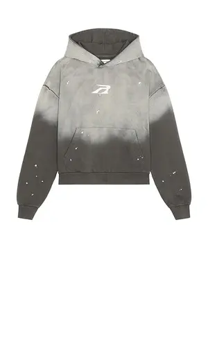 RYOKO RAIN Vintage Artist Hoodie In Grey