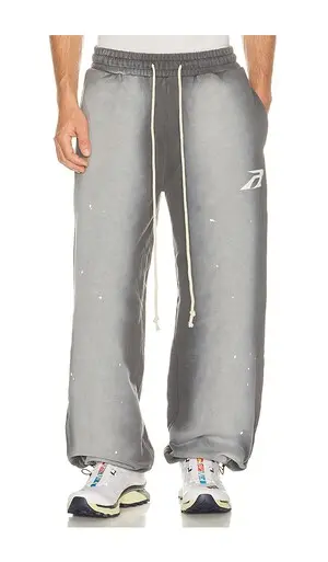 RYOKO RAIN Vintage Artist Sweatpants In Grey