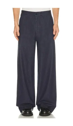 LEVI'S Blue Tab Wide Leg Flyer Jeans In Magic Rinse In Blue - Bt Magic Rinse