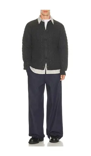 LEVI'S Blue Tab Wide Leg Flyer Jeans In Magic Rinse In Blue