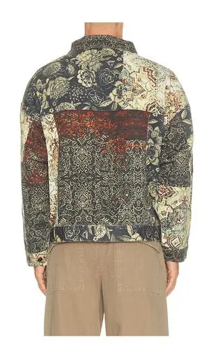 RYOKO RAIN Vintage Patch Work Jacket