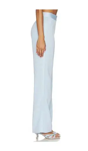 FLEUR DU MAL Tuxedo Pant In Baby Blue
