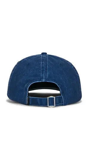 CORRIDOR Washed Script Hat In Blue