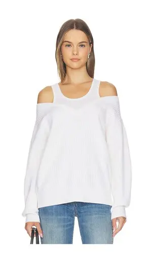 Helmut Lang Double Layer V Neck Top