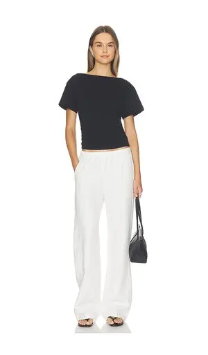 MADISON THE LABEL Oxford Top
