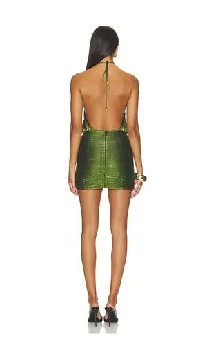 Retrofete Lavinia Dress In Green