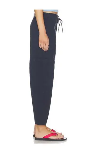PISTOLA Sabrina Curved Utility Pant In Navy