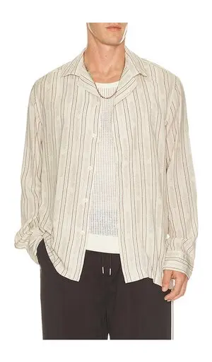 Oas Veryra Brillo Shirt In White - Ecru