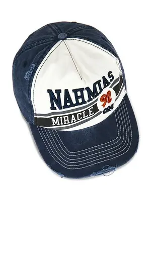 NAHMIAS Coastal Sport 6 Panel Hat In Blue