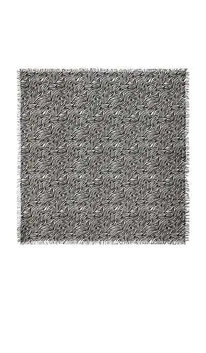 Isabel Marant Étoile Alecia Scarf In Black & White