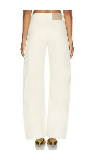 Helmut Lang Carrot Jean Rinsed 1 In Cream