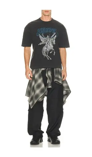 ALLSAINTS Vanguard Short Sleeve Tee In Black