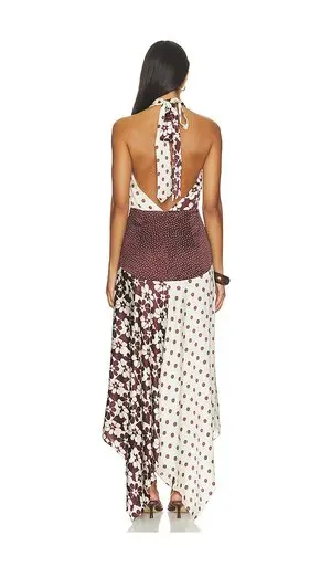 ROAME. Miranda Dress In Brown