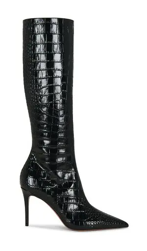 Paris Texas Vera Boot 85 In Black - Carbone