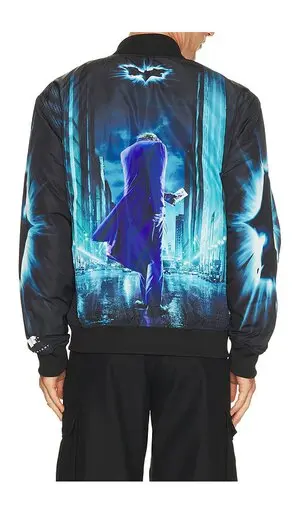 REASON Dark Knight Varsity Jacket