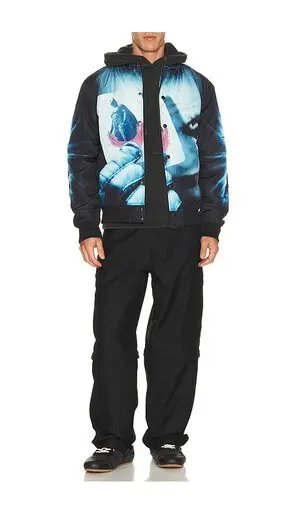 REASON Dark Knight Varsity Jacket