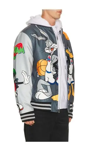 REASON Space Jam Varsity Jacket
