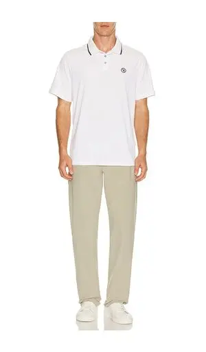 Vuori Meta Classic Fit Trouser In Beige