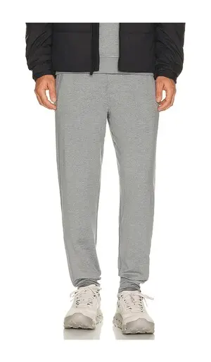 Vuori Ponto Performance 28 Jogger In Grey - Grey Heather