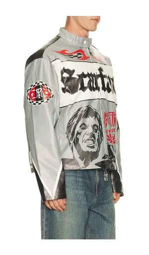 REASON Scarface Moto Pu Jacket