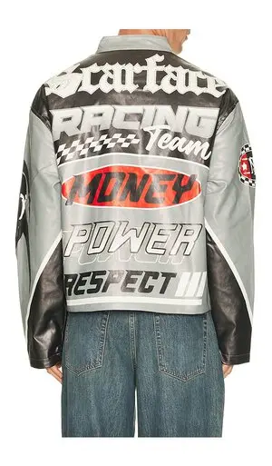 REASON Scarface Moto Pu Jacket