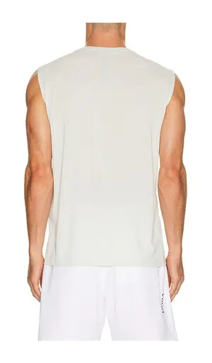 Vuori Sleeveless Strato Breathe Tank In Blue