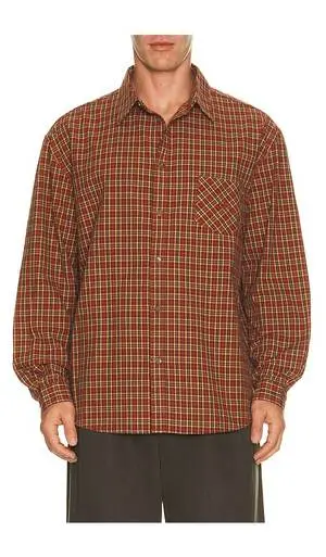 KAPPY DESIGN Omad Plaid Shirt