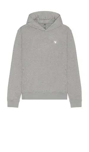 Vuori Ponto Pullover Hoodie In Grey