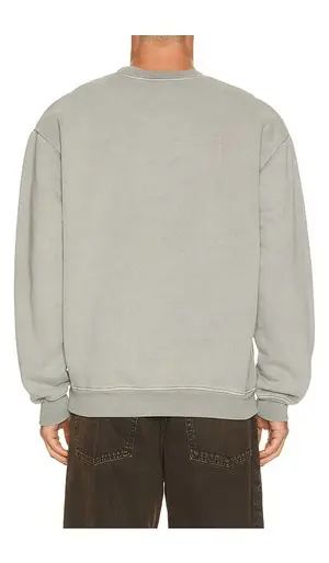 PHILCOS D.a.r.e. Logos Crew Sweatshirt In Grey