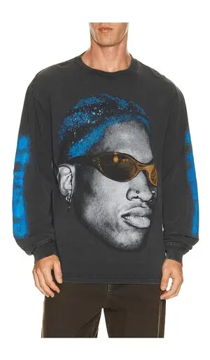 PHILCOS Rodman Shades Long Sleeve Tee - Black