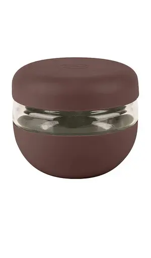W & P Glass Seal Tight Bowl 16oz In Brown - Cocoa
