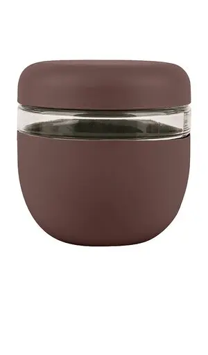 W & P Glass Seal Tight Bowl 24oz In Brown - Cocoa