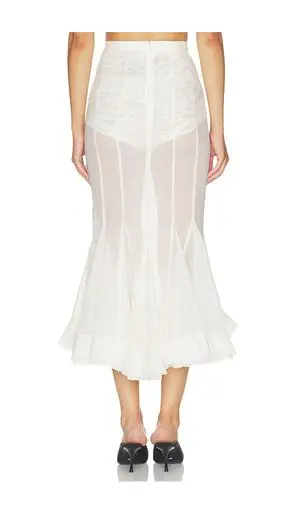 V. CHAPMAN X Kristopher Brock Zapillo Skirt & Short In White