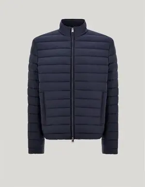 Canali Technical Fabric Jacket - Blue