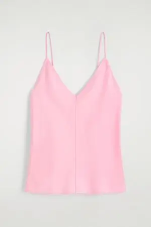 Cos Crepe V-neck Cami Top