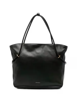 COCCINELLE Logo-print Leather Shoulder Bag