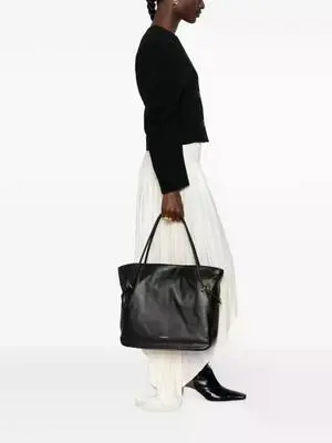COCCINELLE Logo-print Leather Shoulder Bag