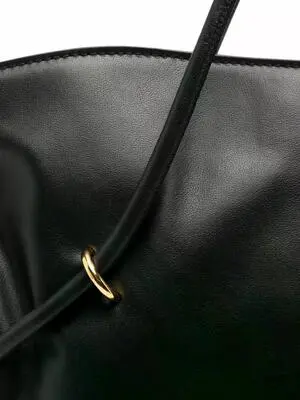 COCCINELLE Logo-print Leather Shoulder Bag