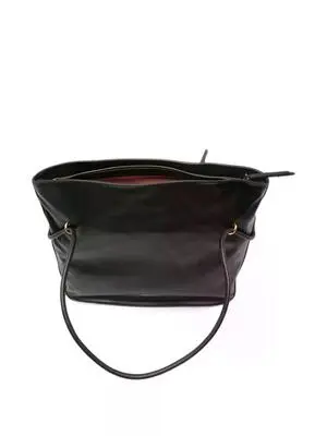 COCCINELLE Logo-print Leather Shoulder Bag