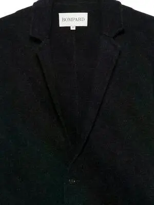 Eric Bompard Piqué-knit Patch-pocket Blazer