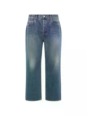 A.PRESSE Faded-effect Jeans - Blue