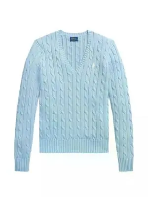 Polo Ralph Lauren Cable-knit V-neck Sweater