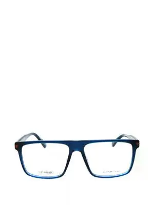 Calvin Klein Rectangle-frame Glasses - Blue