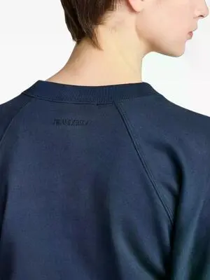 JW Anderson Ruched Raglan-sleeve Sweatshirt