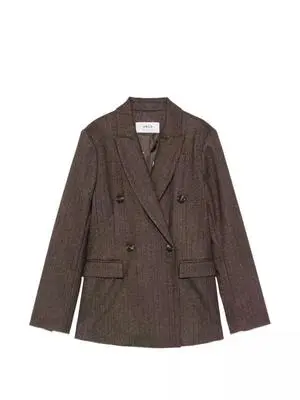 VELA SHOP Herringbone Double-breasted Suit